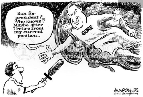 Gore For President Cartoons and Comics - funny pictures from CartoonStock
