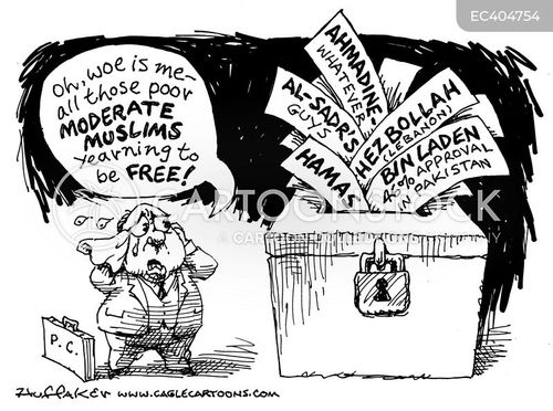 Moderate View Cartoons and Comics - funny pictures from CartoonStock