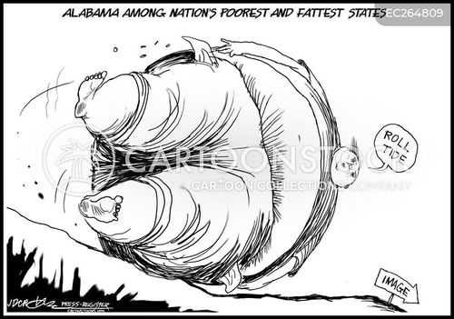 Alabama Hot Pocket Cartoons and Comics - funny pictures from CartoonStock