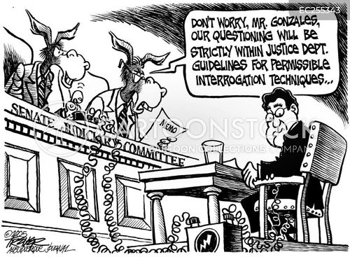 Samba Interrogation Cartoons and Comics - funny pictures from CartoonStock