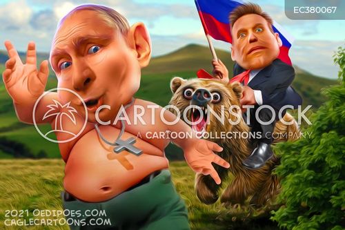 Alaxei Navalny Cartoons and Comics - funny pictures from CartoonStock
