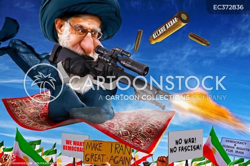 Iran Democracy Cartoons and Comics - funny pictures from CartoonStock