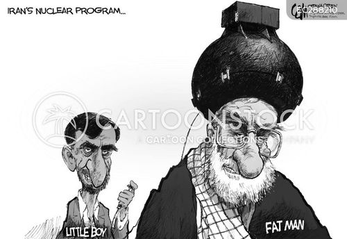 Iran N-programme Cartoons and Comics - funny pictures from CartoonStock