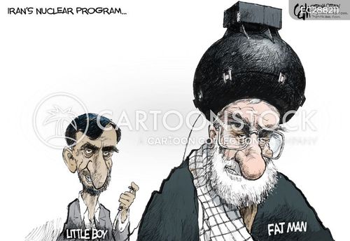 Iran N-programme Cartoons and Comics - funny pictures from CartoonStock