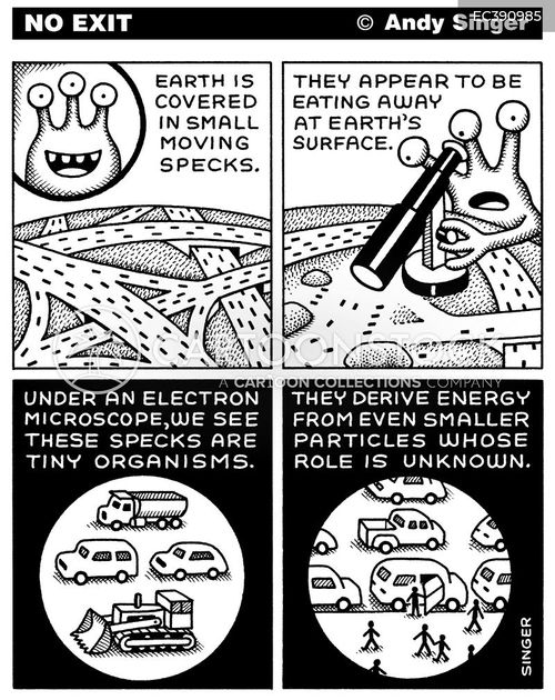 Aliens Chasing Tow Truck Cartoons and Comics - funny pictures from ...