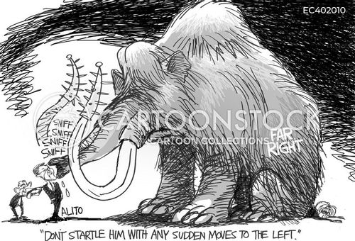 Judge Sam Alito Cartoons and Comics - funny pictures from CartoonStock