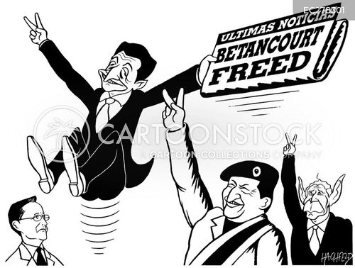 Alvaro Uribe Cartoons and Comics - funny pictures from CartoonStock