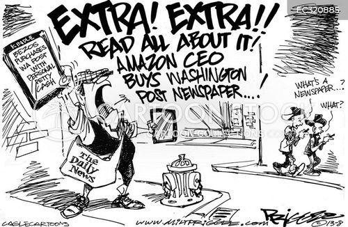 Digital Journalism Cartoons and Comics - funny pictures from CartoonStock