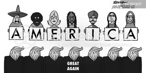 America Great Again Cartoons and Comics - funny pictures from CartoonStock
