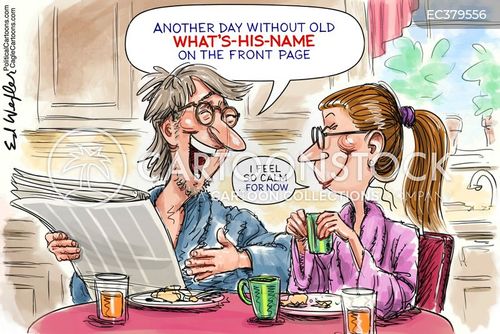 Fading In Importance Cartoons and Comics - funny pictures from CartoonStock