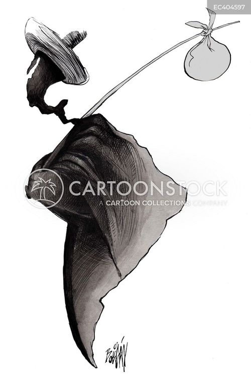 America Latina Cartoons and Comics - funny pictures from CartoonStock