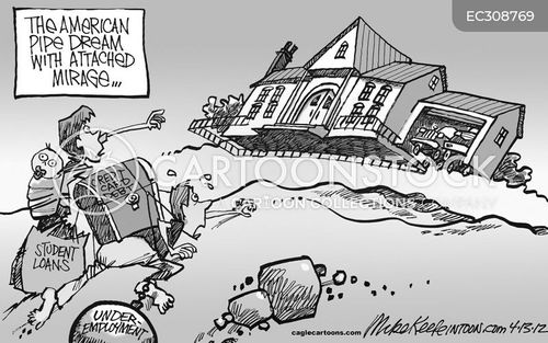 Financial Worry Cartoons and Comics - funny pictures from CartoonStock