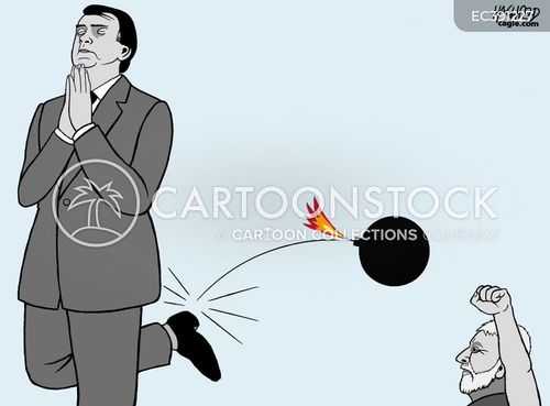 Bolsonaro Backers Cartoons and Comics - funny pictures from CartoonStock