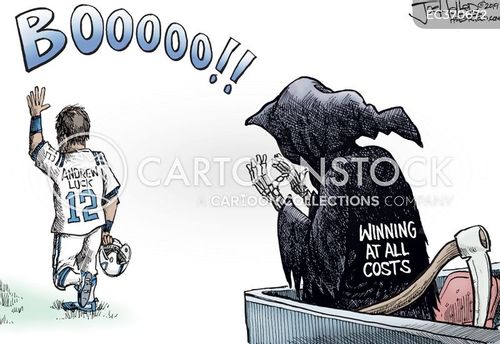 Andrew Luck Cartoons and Comics - funny pictures from CartoonStock