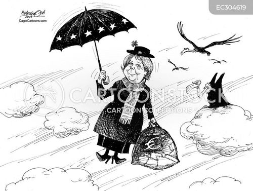 Banco Angela Merkel Cartoons and Comics - funny pictures from CartoonStock