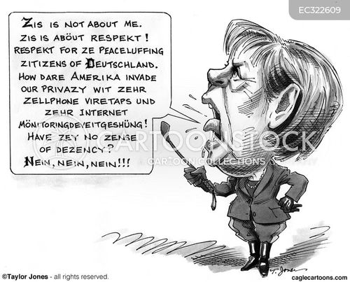 Nsa Spying On Allies Cartoons and Comics - funny pictures from CartoonStock