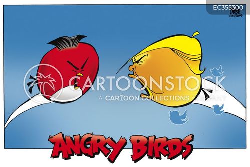 Angry Birds Cartoons and Comics - funny pictures from CartoonStock