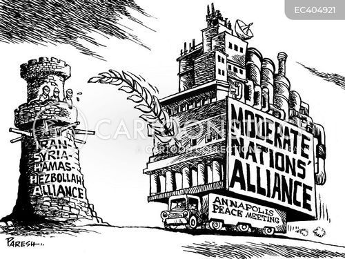 Peace Alliance Cartoons and Comics - funny pictures from CartoonStock