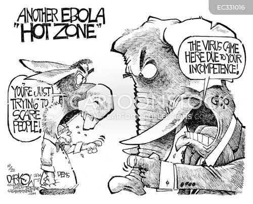 Disease Hotspots Cartoons and Comics - funny pictures from CartoonStock