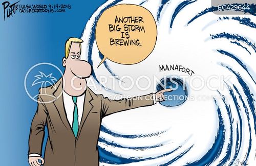 Another Yuge Storm Cartoons and Comics - funny pictures from CartoonStock