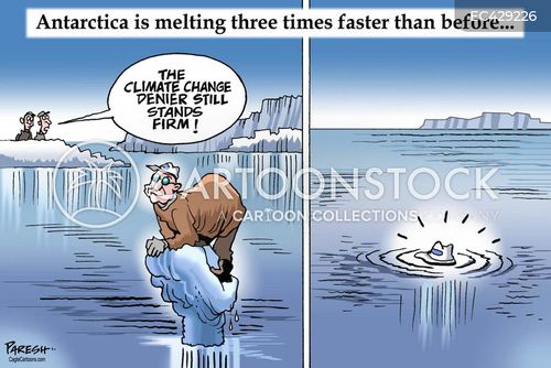 Arctic Icebergs Cracking Cartoons and Comics - funny pictures from ...