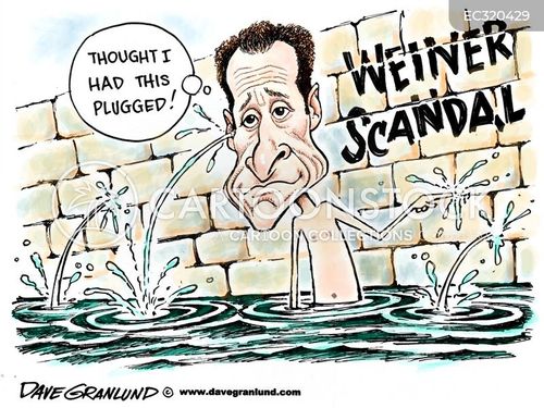 Weiner Scandal Cartoons and Comics - funny pictures from CartoonStock