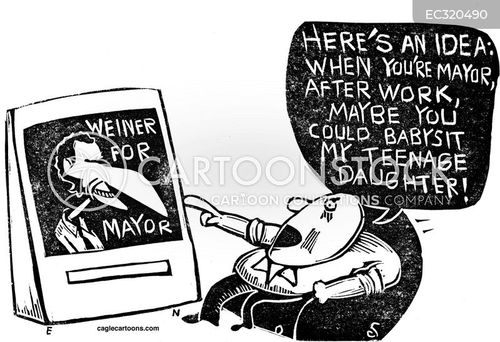 Mayoral Candidate Cartoons and Comics - funny pictures from CartoonStock