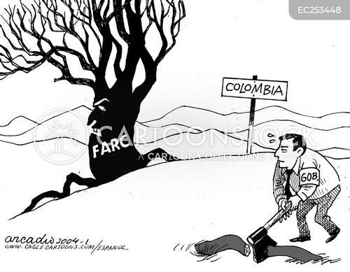 Colombian Guerrillas Cartoons and Comics - funny pictures from CartoonStock