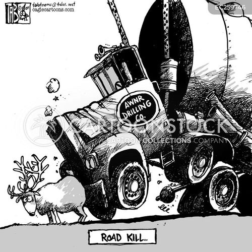 Oil Anwr Cartoons and Comics - funny pictures from CartoonStock
