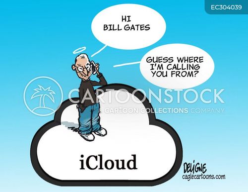 Cloud Services Cartoons and Comics - funny pictures from CartoonStock