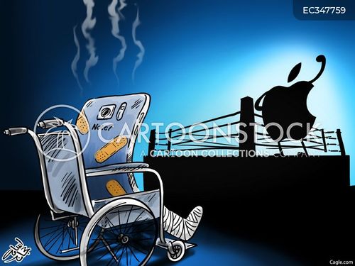 Smartphone Market Cartoons and Comics - funny pictures from CartoonStock