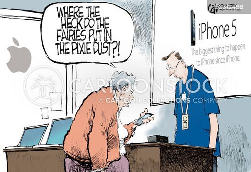 Apple Iphone Cartoons and Comics - funny pictures from CartoonStock