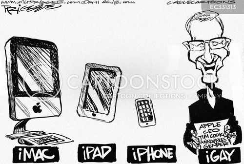 Ceo Tim Cook Cartoons and Comics - funny pictures from CartoonStock