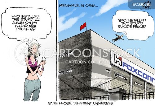 Foxconn Cartoons and Comics - funny pictures from CartoonStock