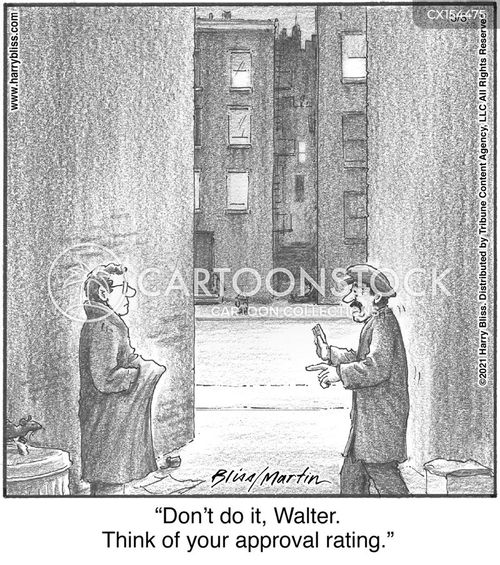 Approval Cartoons and Comics - funny pictures from CartoonStock
