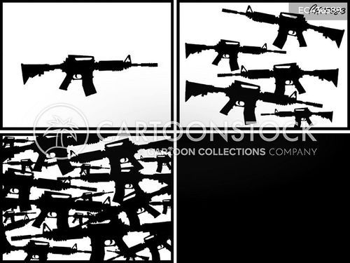 Ar-15 Cartoons and Comics - funny pictures from CartoonStock
