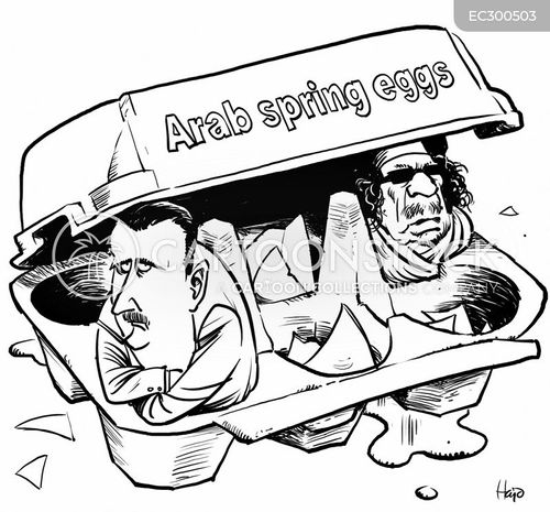 Arab Revolts Cartoons and Comics - funny pictures from CartoonStock
