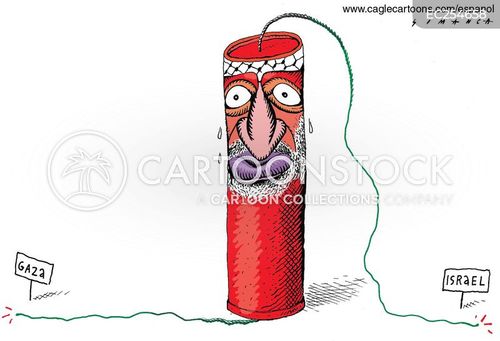 Crossfire Cartoons and Comics - funny pictures from CartoonStock