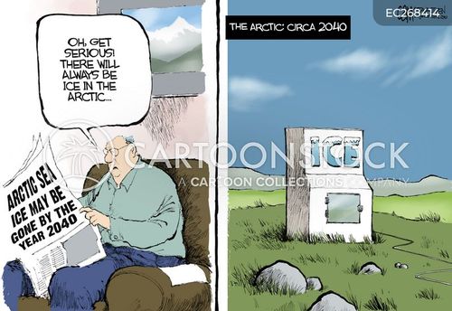 Frozen Landscape Cartoons and Comics - funny pictures from CartoonStock