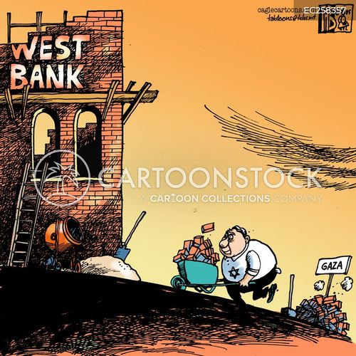 West Bank Expansion Cartoons and Comics - funny pictures from CartoonStock