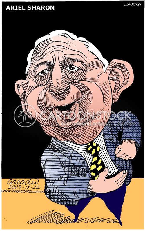 Ariel Sharon Cartoons and Comics - funny pictures from CartoonStock