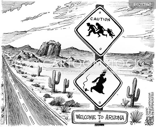 Arizona History Cartoons and Comics - funny pictures from CartoonStock