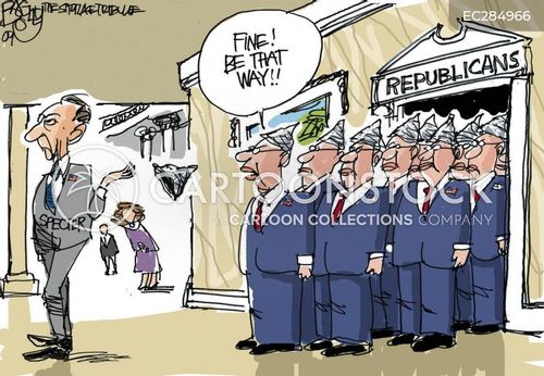 Ideological Spectrum Cartoons and Comics - funny pictures from CartoonStock