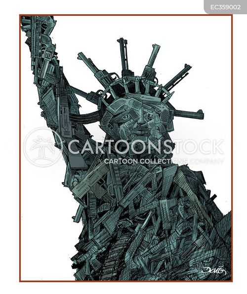 Armed Freedom Cartoons and Comics - funny pictures from CartoonStock