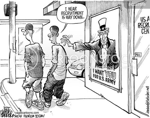 Recruitment Goal Cartoons and Comics - funny pictures from CartoonStock