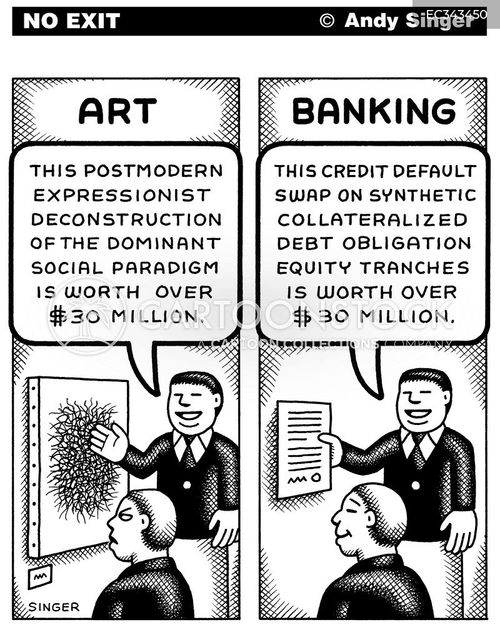 Banking Terminology Cartoons and Comics - funny pictures from CartoonStock