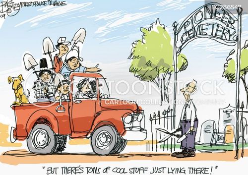 Digging Cartoons and Comics - funny pictures from CartoonStock