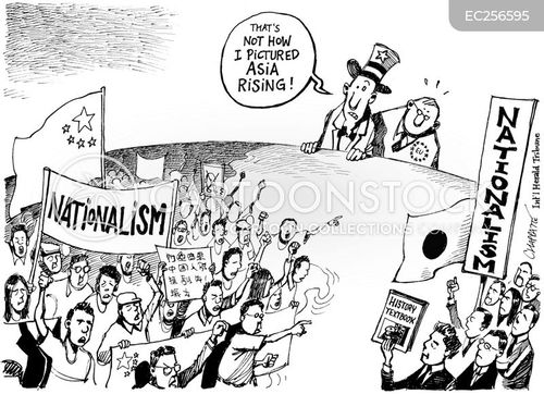 Diplomatic Tension Cartoons and Comics - funny pictures from CartoonStock