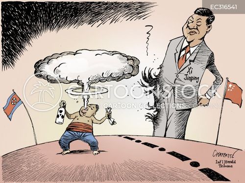 Bomb Proliferation Cartoons and Comics - funny pictures from CartoonStock