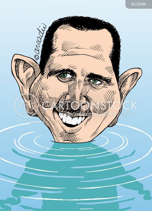 El Assad Cartoons and Comics - funny pictures from CartoonStock
